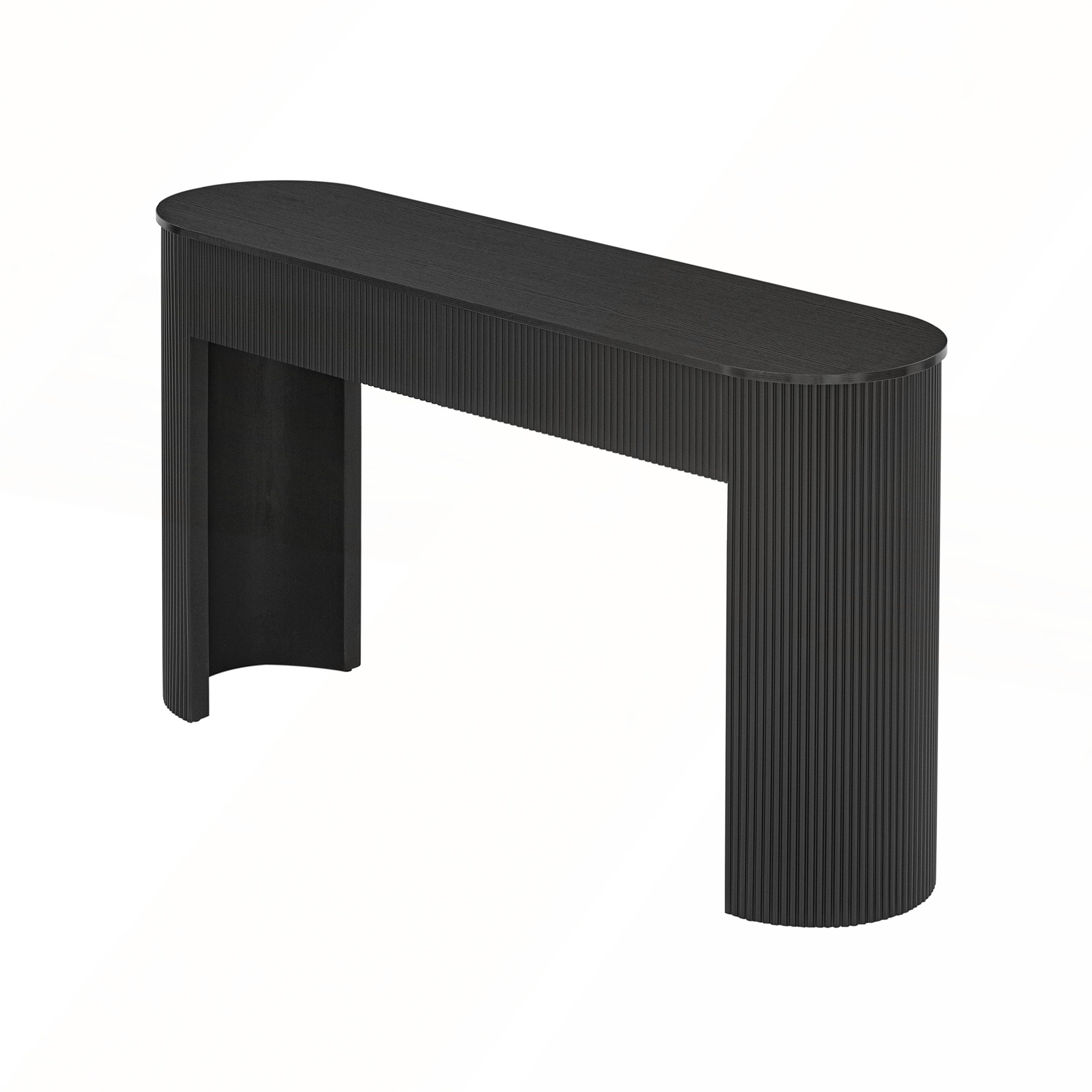 Latitude Run® Modern Fluted Design Console Table | Wayfair