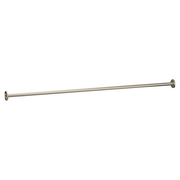 Moen 60" Straight Fixed Shower Rod & Reviews | Wayfair