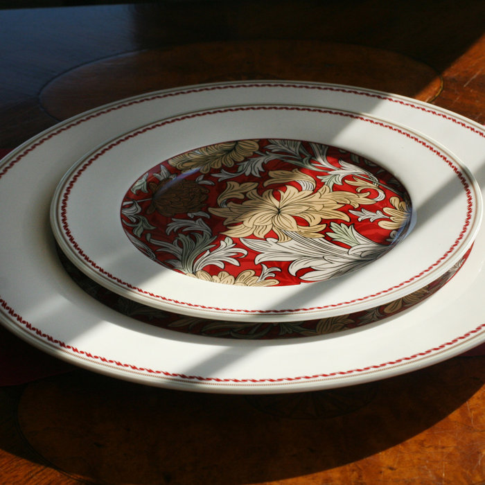 STP Goods Autumn Garden Fine China Dinnerware Set - Service for 4 | Wayfair