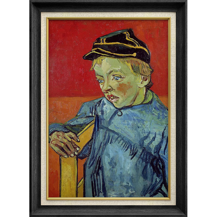 SIGNLEADER Portrait Of Camille Roulin Framed On Canvas by Vincent Van ...