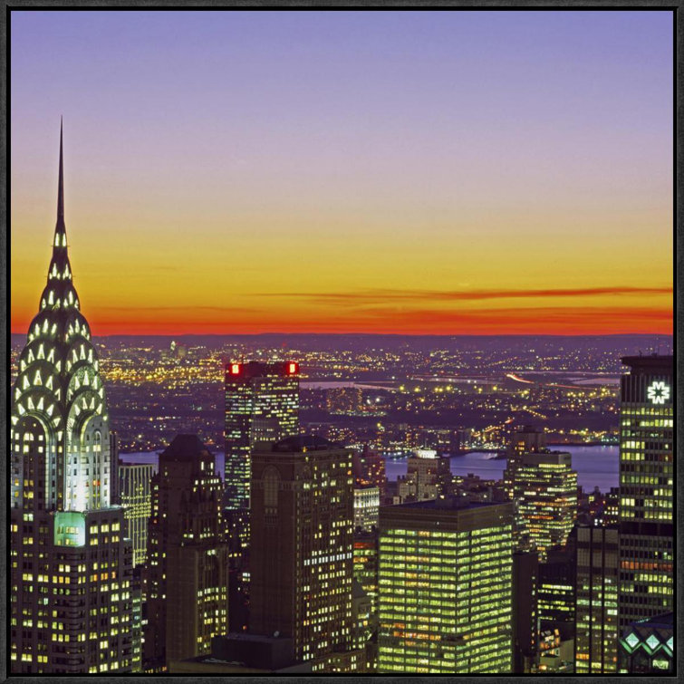Global Gallery «Midtown Manhattan at Sunset, New York City (Center ...