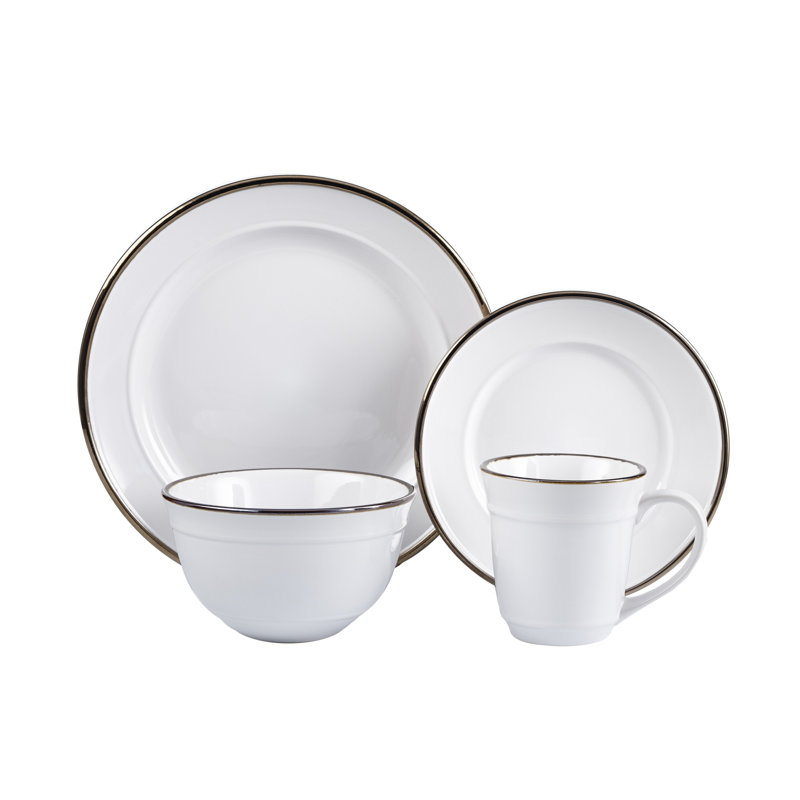 Elle Decor Stoneware Dinnerware - Set of 16 & Reviews - Wayfair Canada