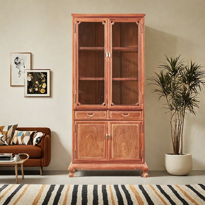 Kaoloupin Chinese Style Luxury Bookcase | Wayfair