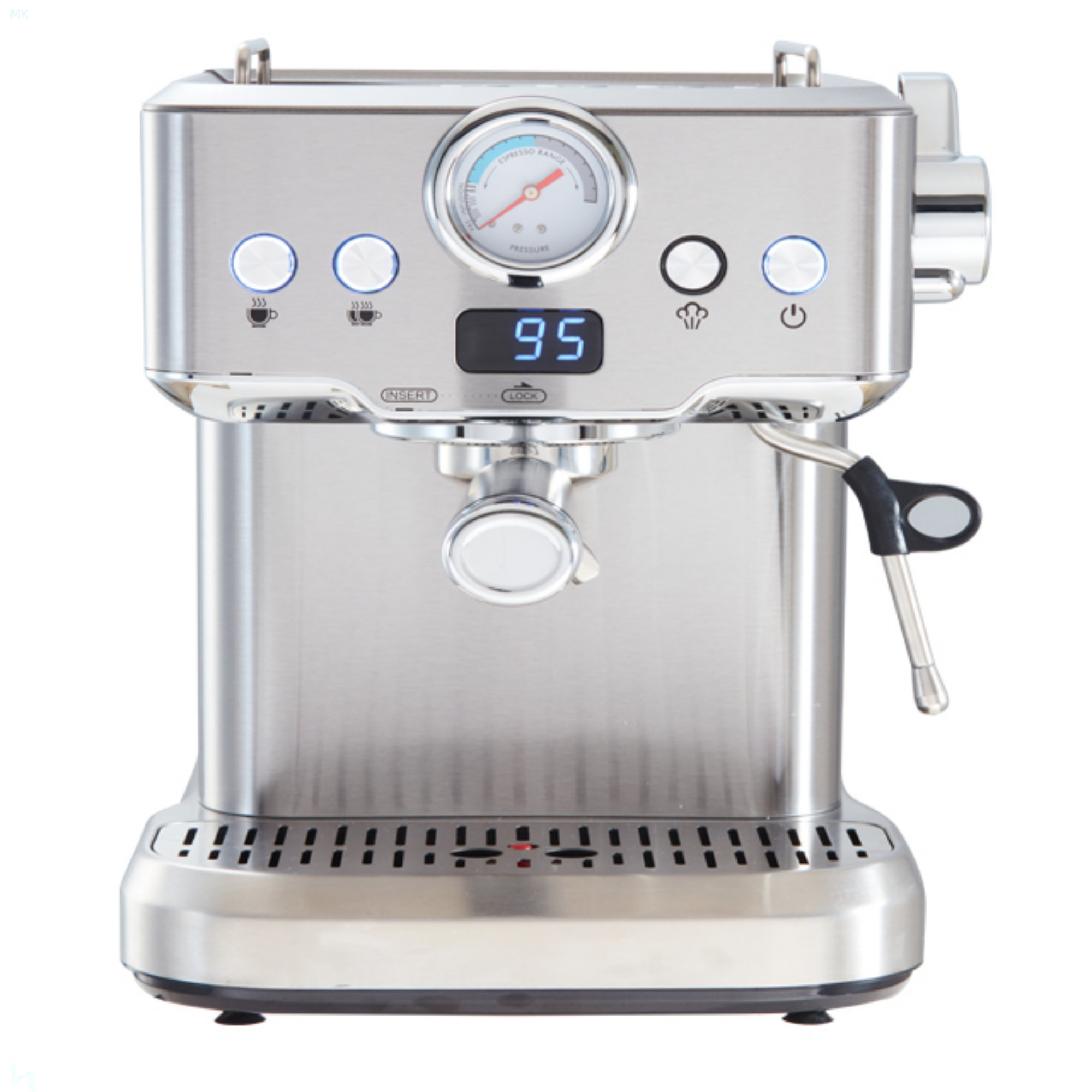 Myhomekeepers 20 Bar Professional Espresso Machine With Milk Frother ...
