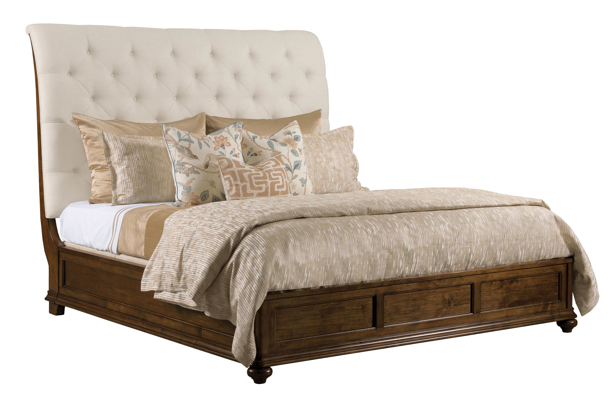 Canora Grey Skylinn Upholstered Panel Bed | Wayfair