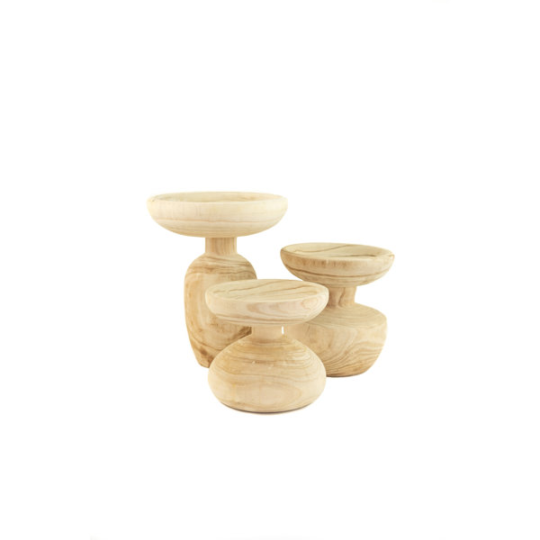 Fayzan Wood Decorative Plate - Set of 3 | Joss & Main