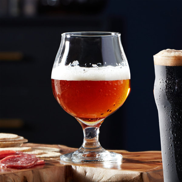Libbey Craft Brews Libbey Classic Belgian Beer Glasses, 16 oz ...