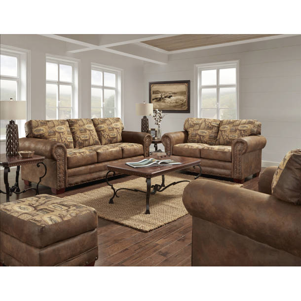 Millwood Pines Charlie 4 - Piece Living Room Set & Reviews | Wayfair