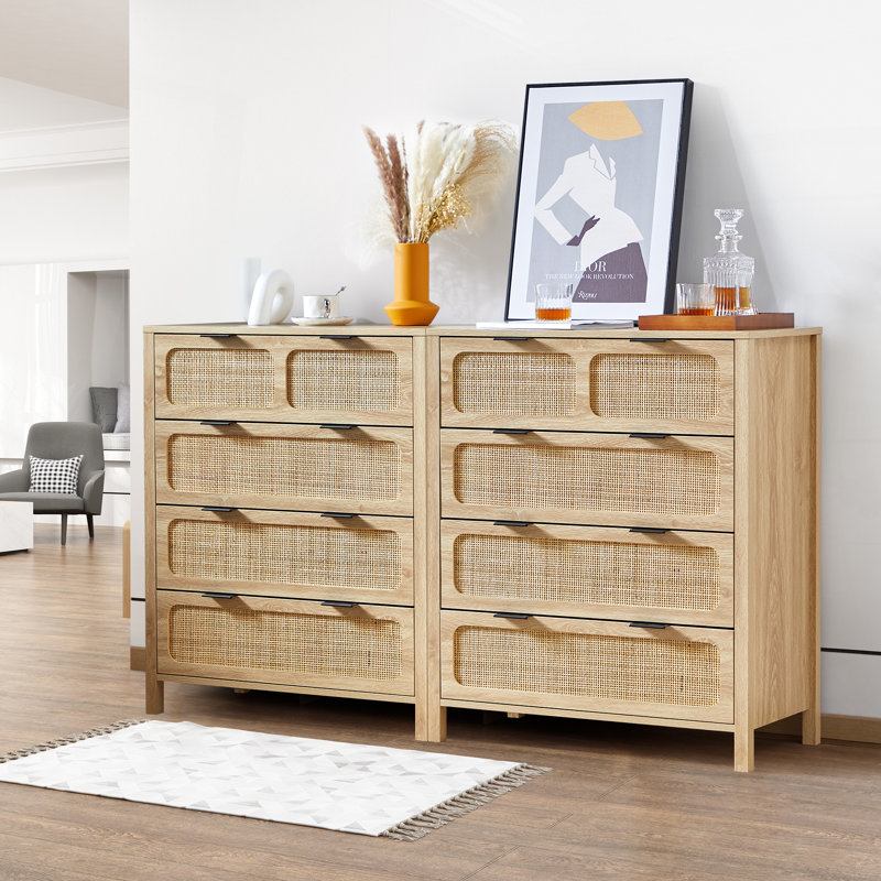 Bay Isle Home™ Arnulfo 8 - Drawer Accent Chest & Reviews | Wayfair