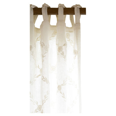 Taylor Linens Trellis Sheer Curtain & Reviews | Perigold
