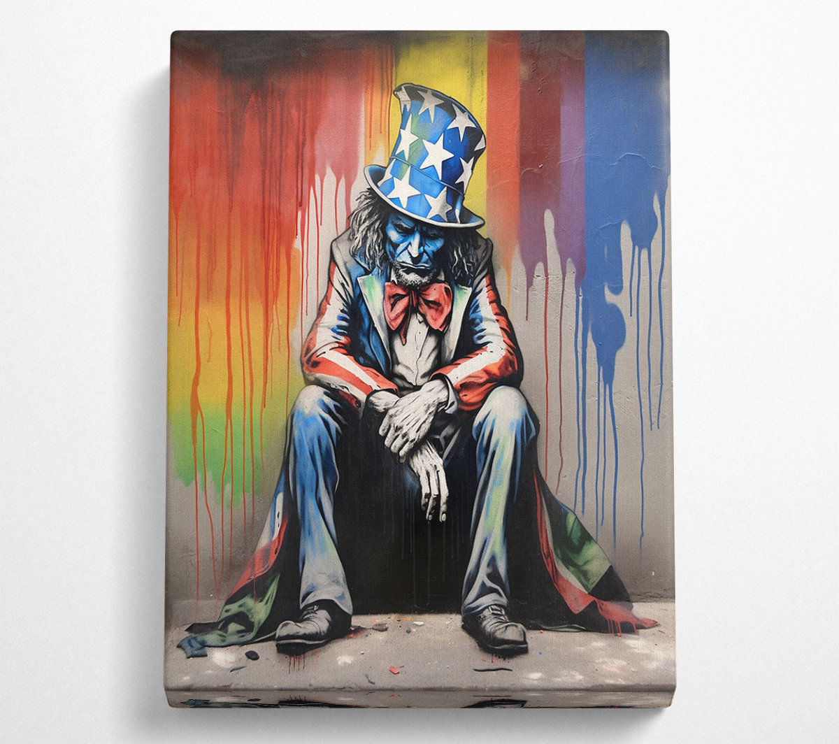 Marlow Home Co. Uncle Sam Graffiti - Wrapped Canvas Art Prints ...