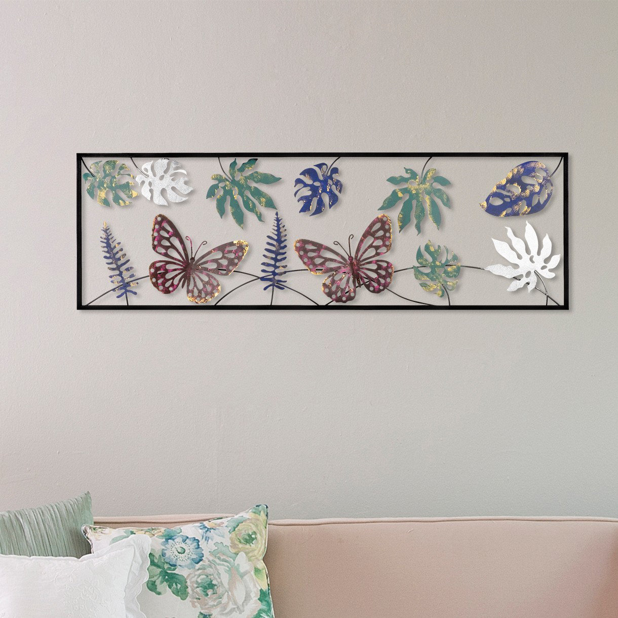 East Urban Home Farfalla Metal Wall Décor | Wayfair