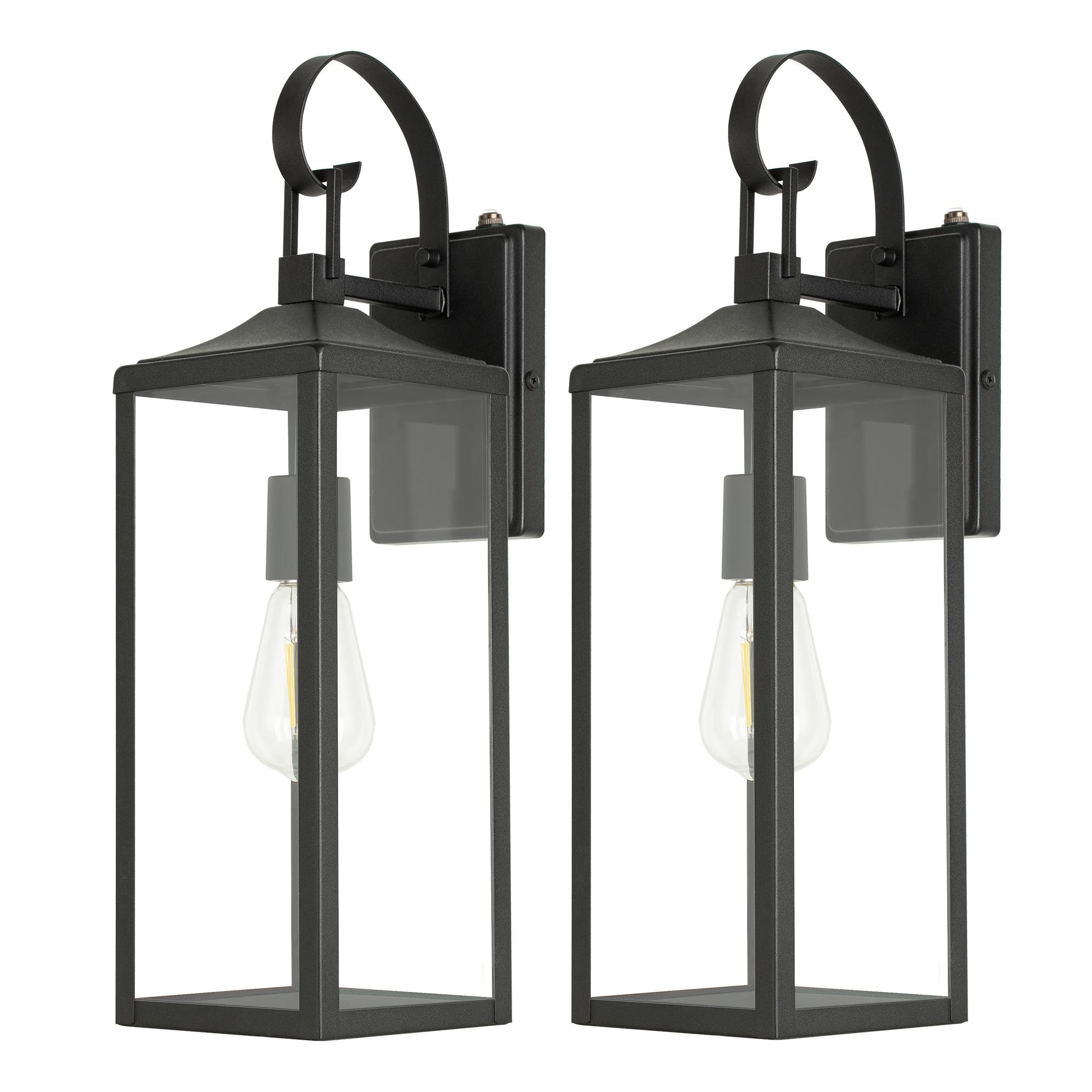 17 Stories Balkova Outdoor Wall Light with Dusk to Dawn & Reviews ...