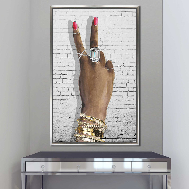 Mercer41 Peace (Vertical) On Canvas by By Jodi Print & Reviews | Wayfair