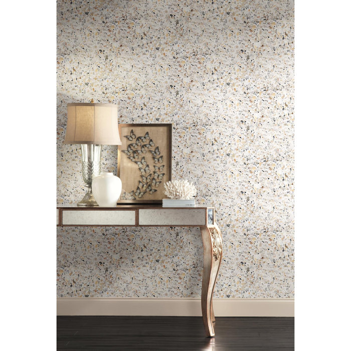 Wrought Studio Laskey 16.5' L x 20.5" W Peel and Stick Wallpaper Roll ...
