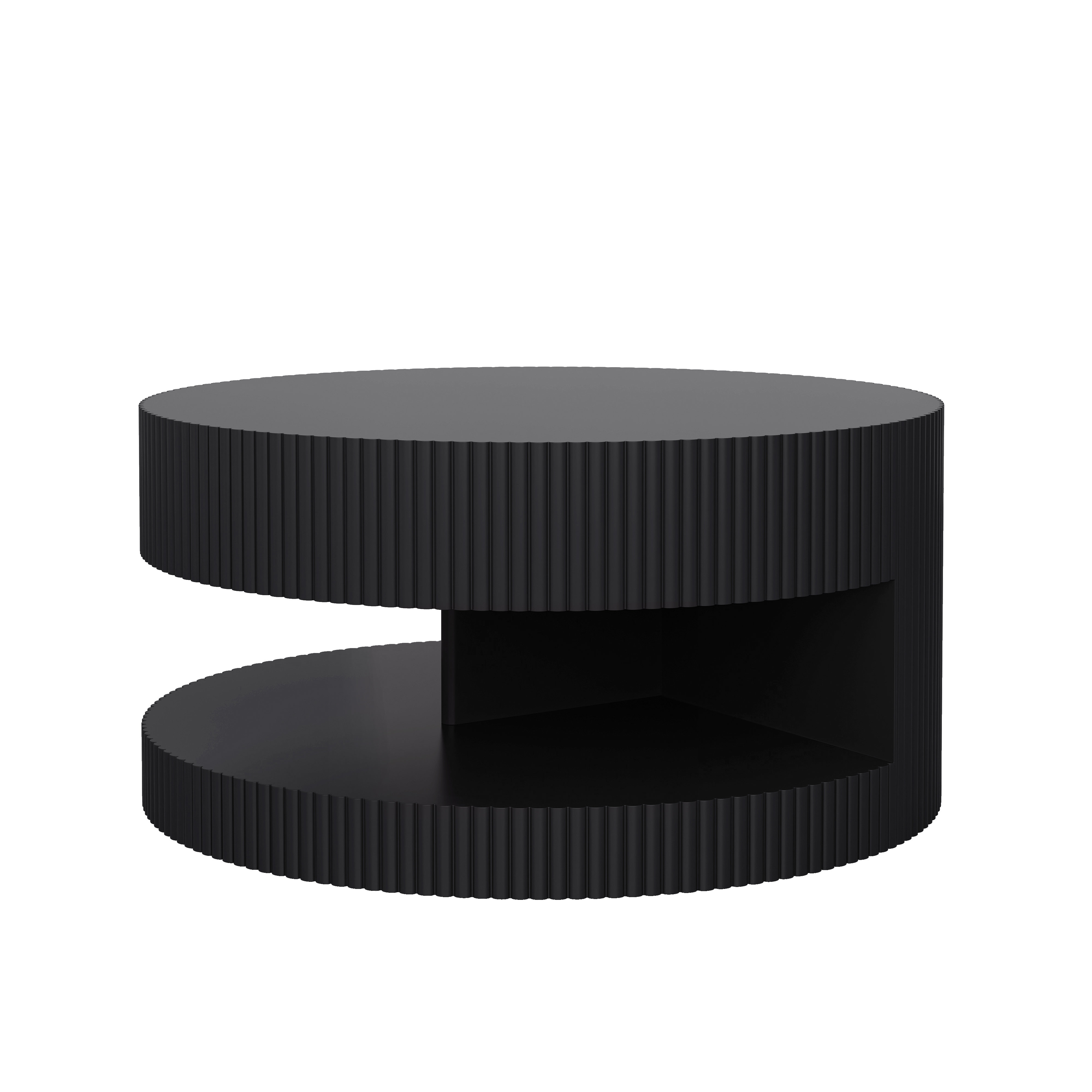 Latitude Run® Coffee Table,Modern Center Table With Storage,Vertical ...