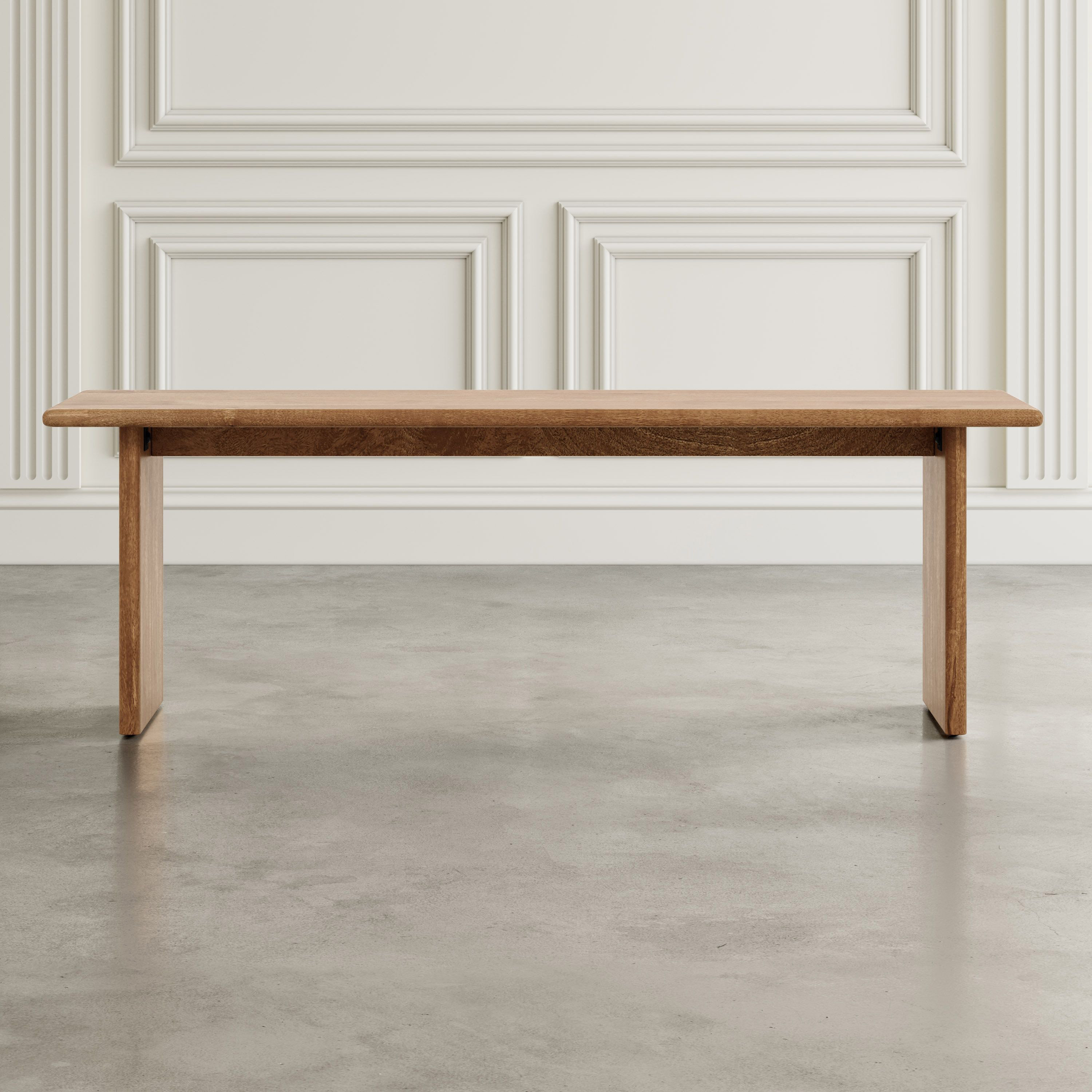 Loon Peak® Solid Wood Bench & Reviews | Wayfair