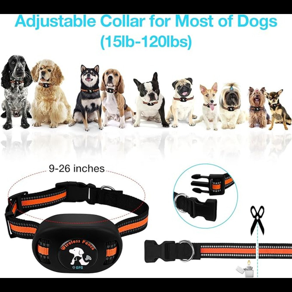 Invenitiah Portable Static Wireless Dog Fence | Wayfair