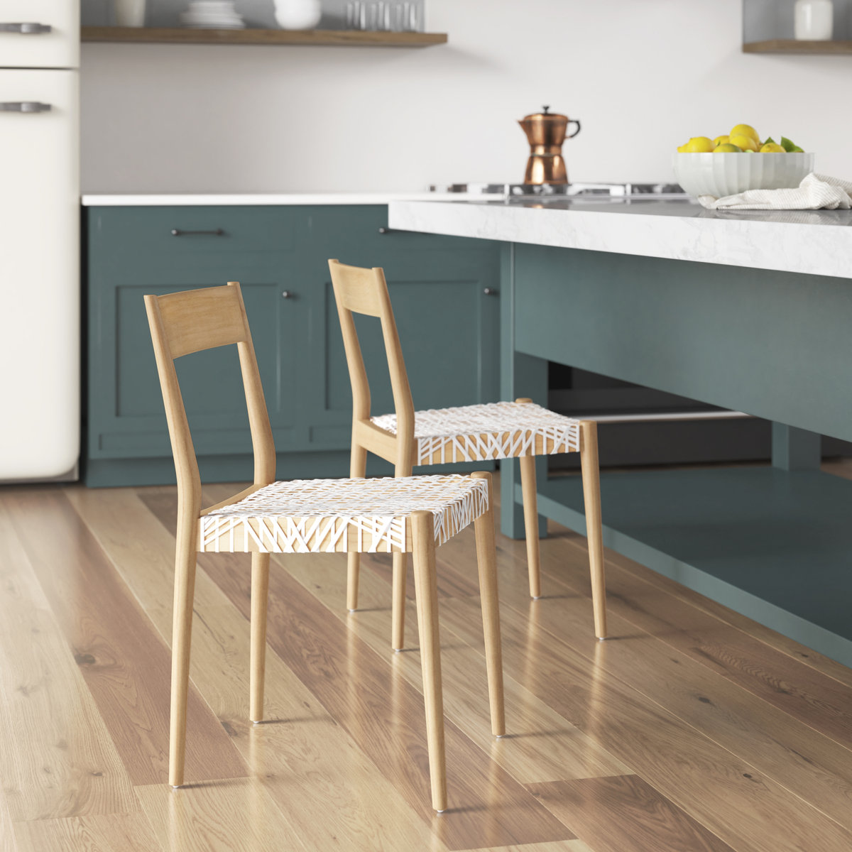 Mistana™ Alhambra Solid Wood Side Chair | Wayfair