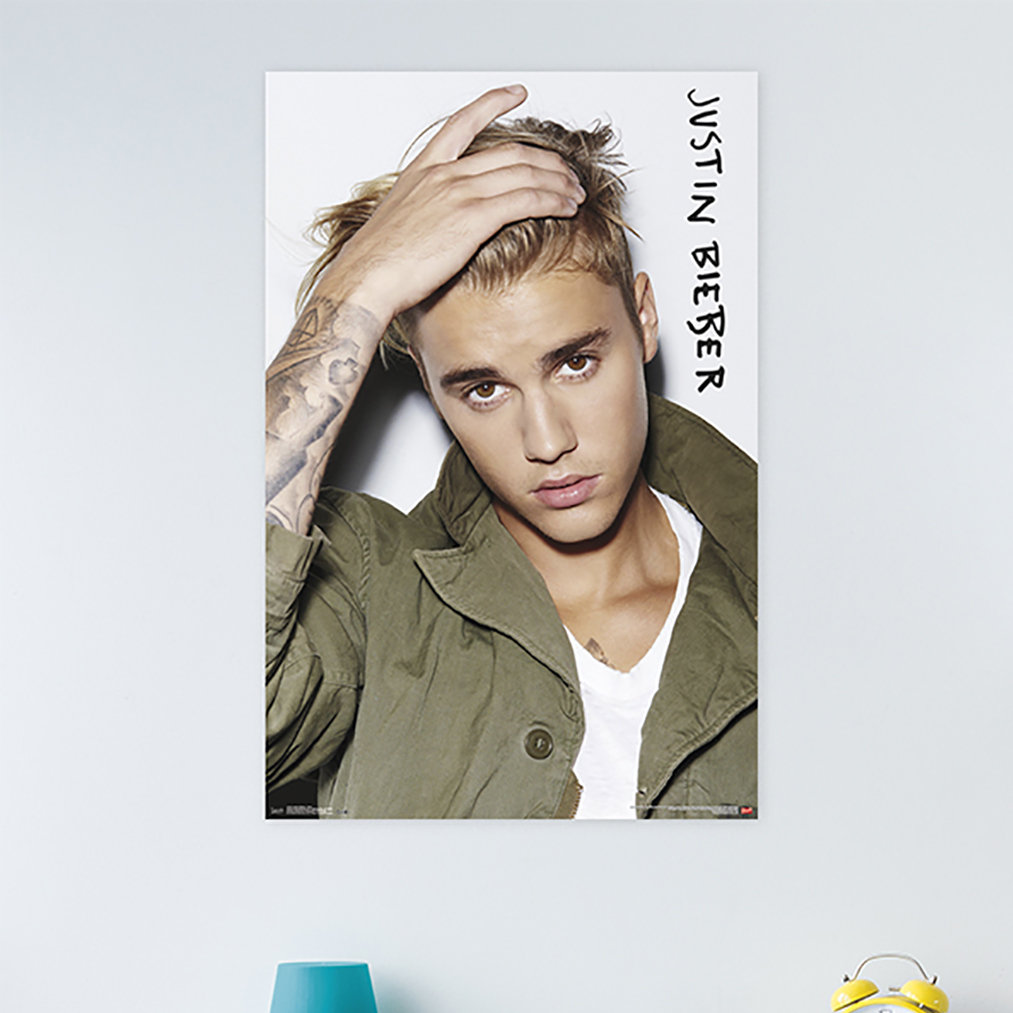 Trends International Justin Bieber - Eyes Paper Print - Wayfair Canada