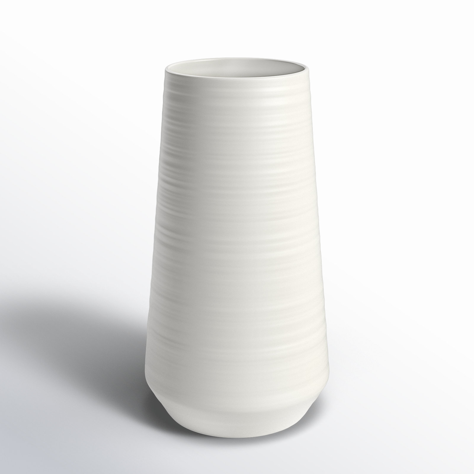 Joss & Main Becker White 12'' Porcelain Table Vase & Reviews | Joss & Main