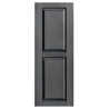 Alpha Shutters Exterior Vinyl Raised Panel Shutter Single & Reviews ...