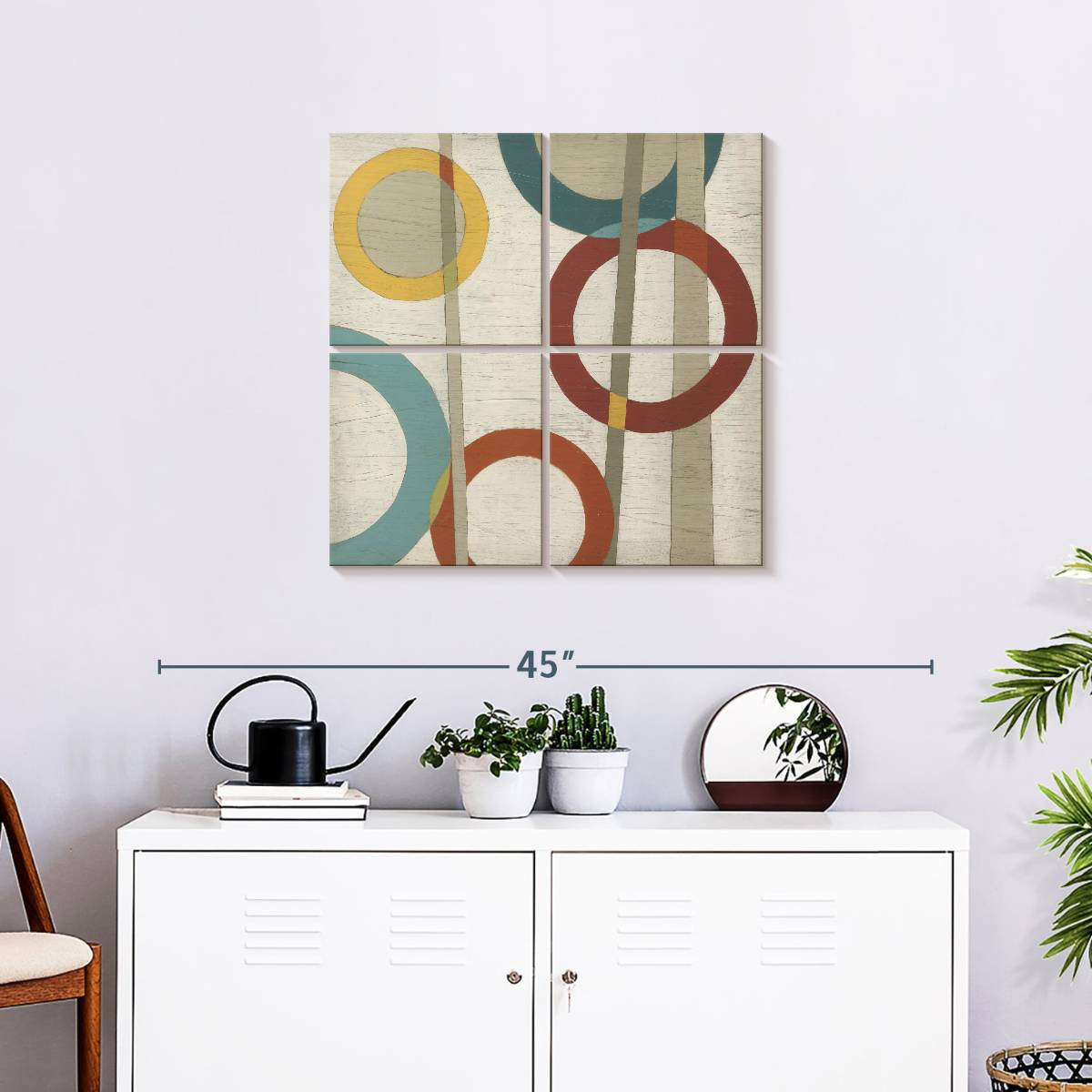 Wade Logan® Avery Circular Logic IV | Wayfair