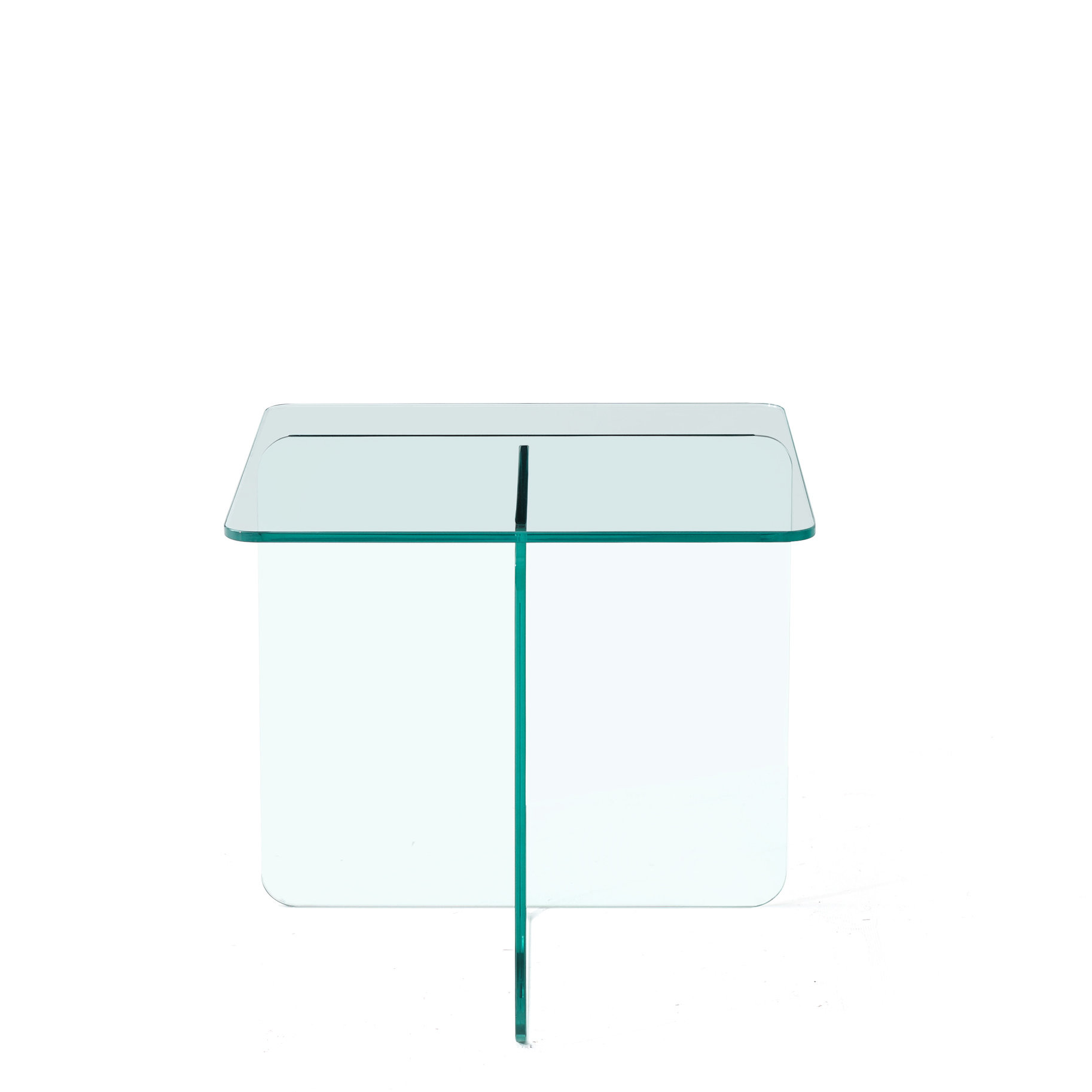 Ivy Bronx Transparent Desk Side Table - Holds Your Belongings, Adds A ...