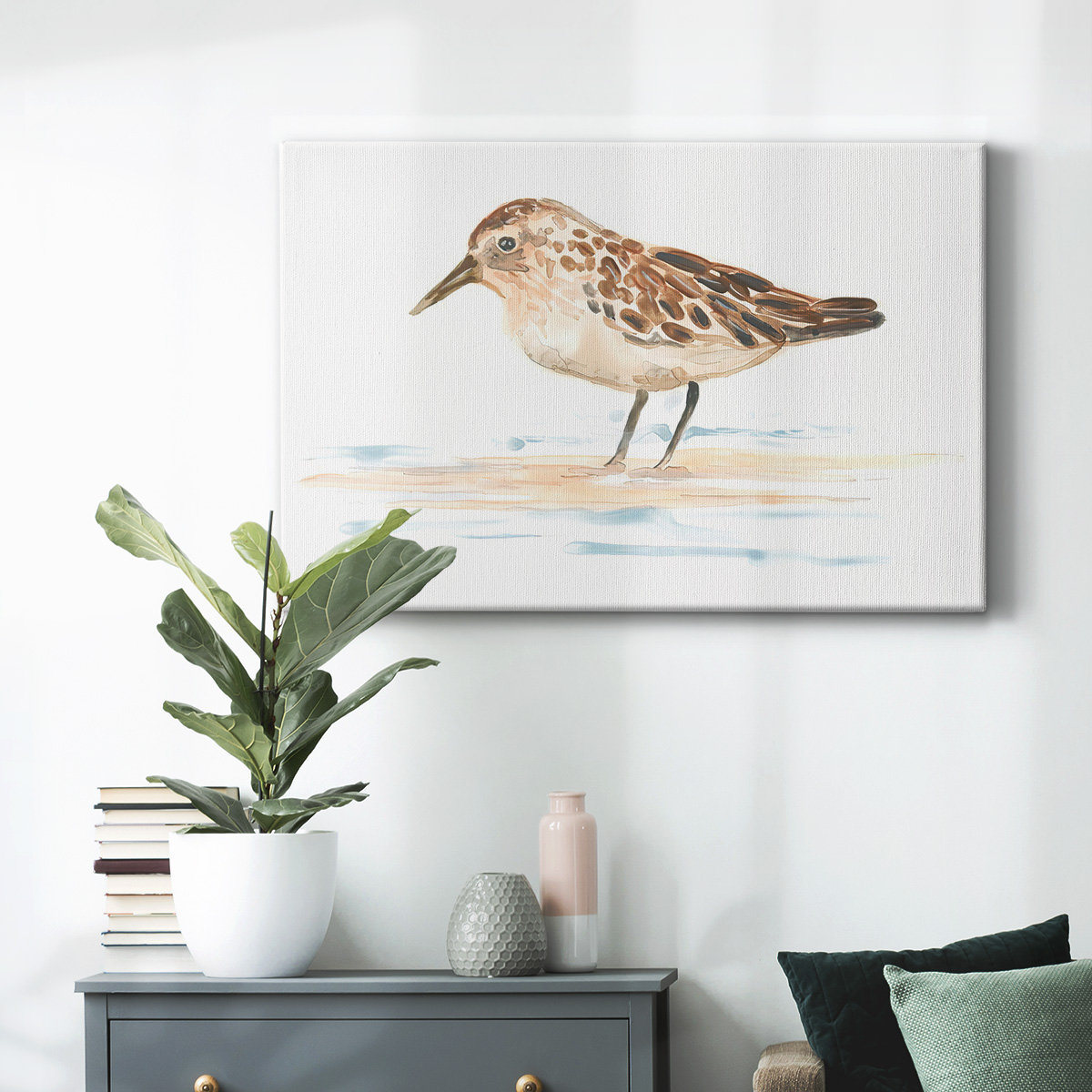 Lark Manor™ Pretty Piper II-Gallery Wrapped Canvas | Wayfair