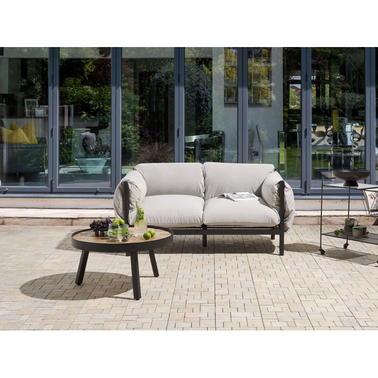 Beliani ESPERIA 2 - Person Garden Lounge Set with Cushions | Wayfair.co.uk