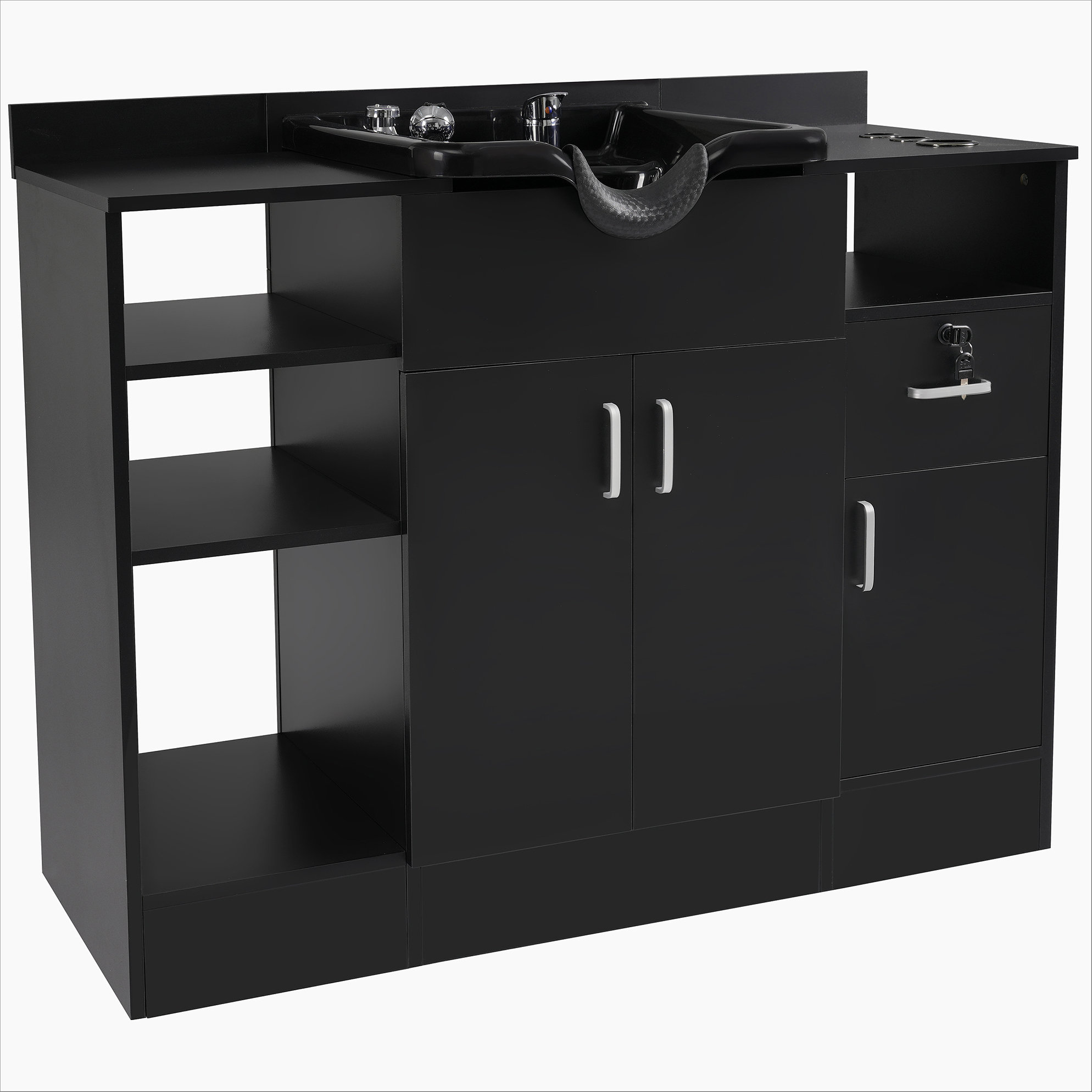 Latitude Run® Shampoo Backwash Station for Salons,Salon Station with ...