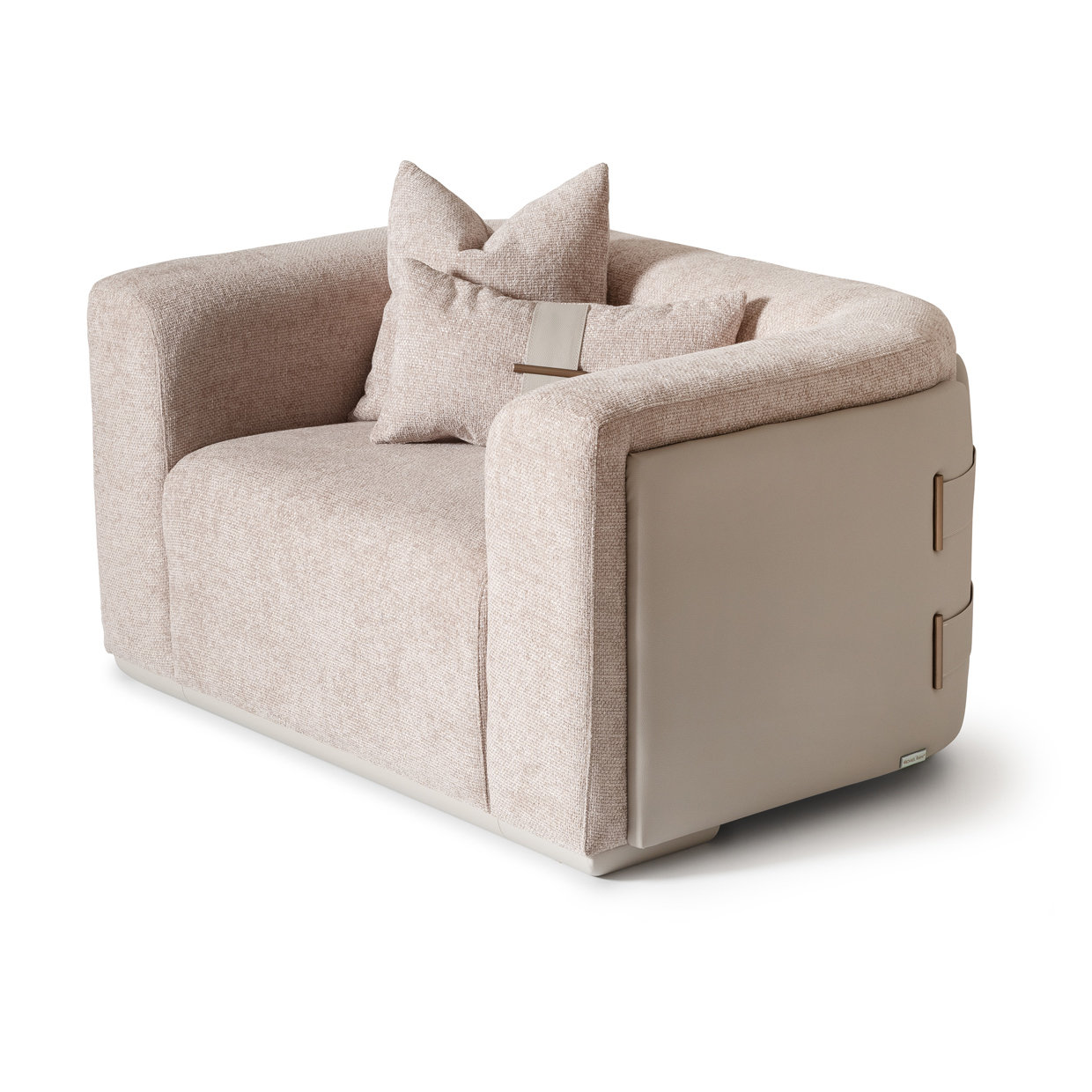 Michael Amini Canberra Chair And A Half | Wayfair