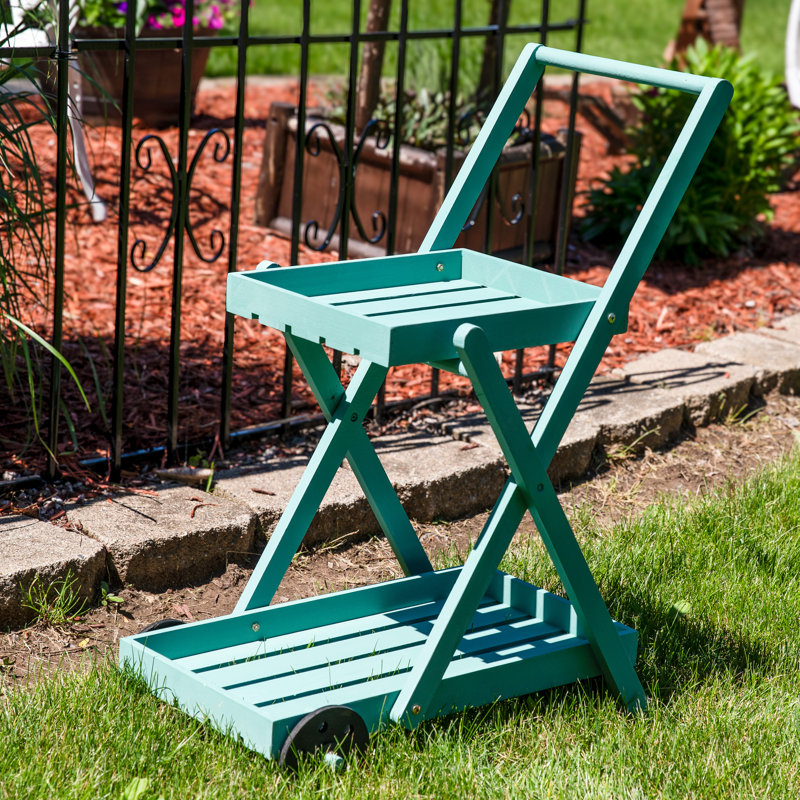 Gracie Oaks Palsgrave Wood Weather Resistant Plant Stand | Wayfair