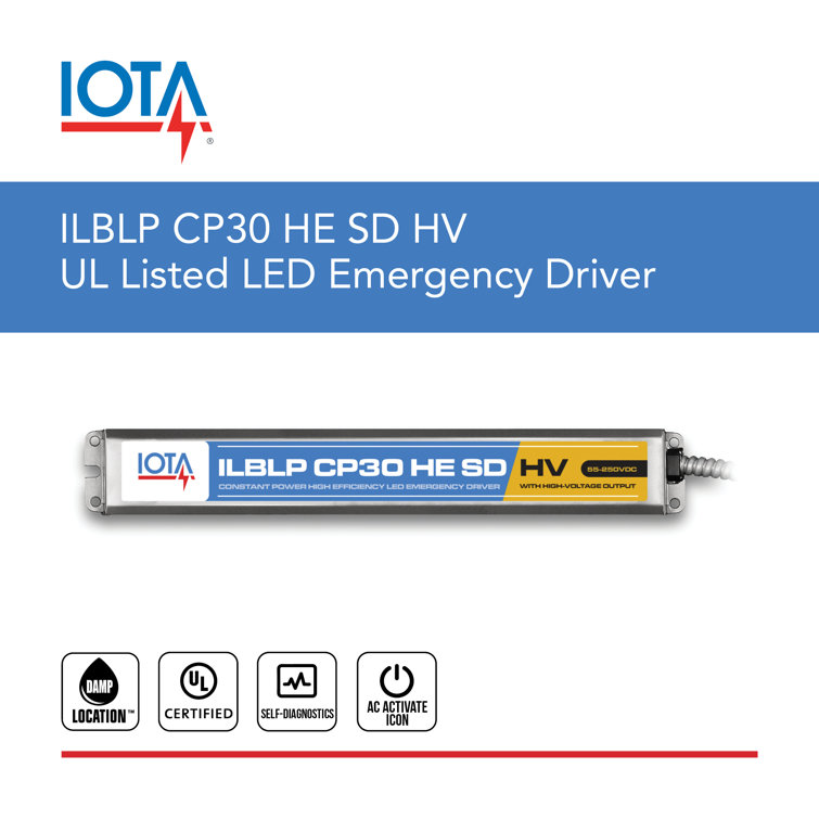 IOTA Emergency Battery | Wayfair