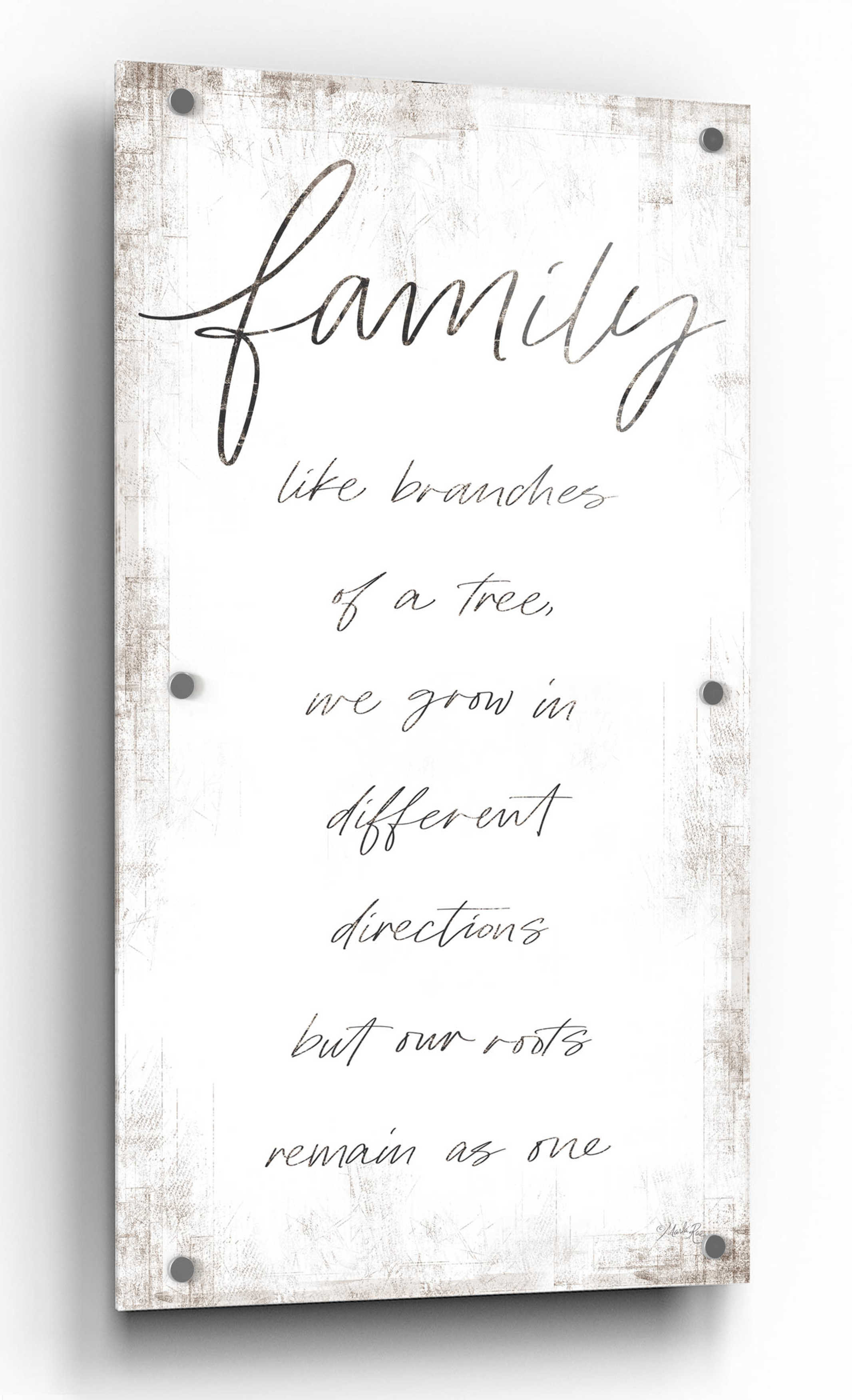 Trinx Family Like Branches of a Tree by Marla Rae - Unframed Print ...