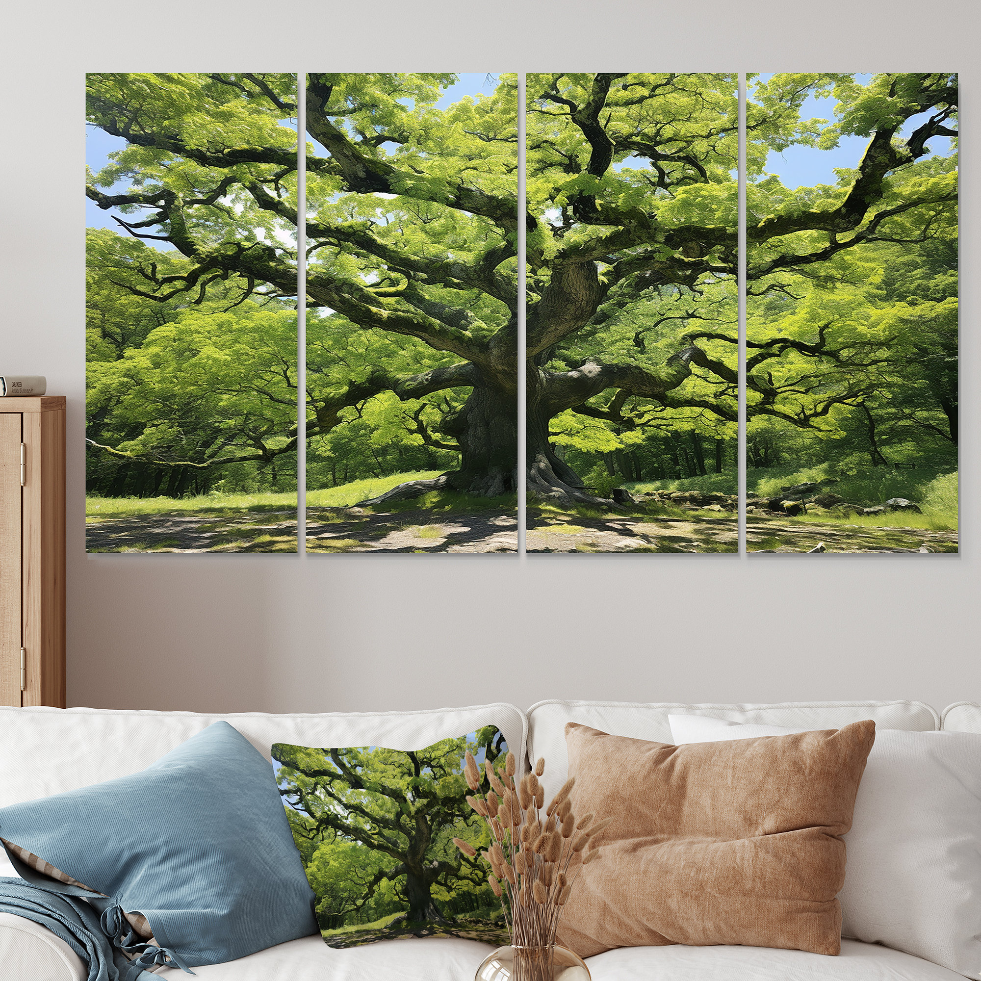 Millwood Pines Majestic Sycamore Tree Photo - Tree Sycamore 4 Piece ...