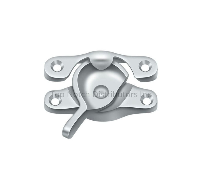 Deltana WL07U26 Window Sash Lock; 15/16" x 2-5/8"; Bright Chrome Finish ...