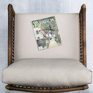 Bayou Breeze Banu Wicker Outdoor Rocker Chair | Wayfair