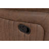 Lark Manor™ 87" Faux Leather Reclining Sofa With Drop - Down Table ...
