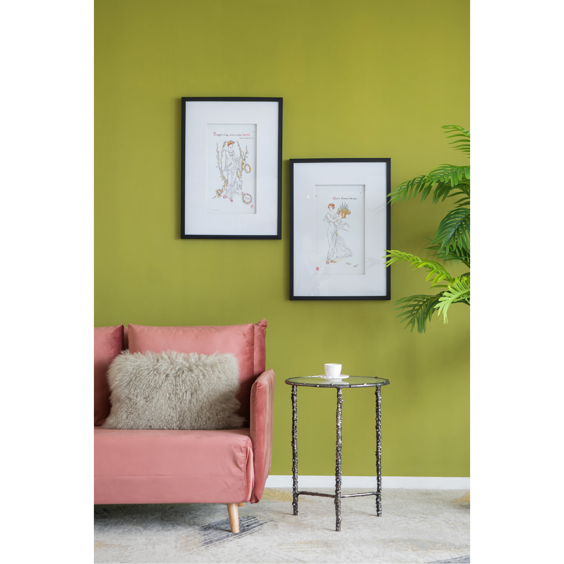 Trinx Of 2, 20X28" Wall Enhancements, Add Artistic Touch To Room - 40% ...