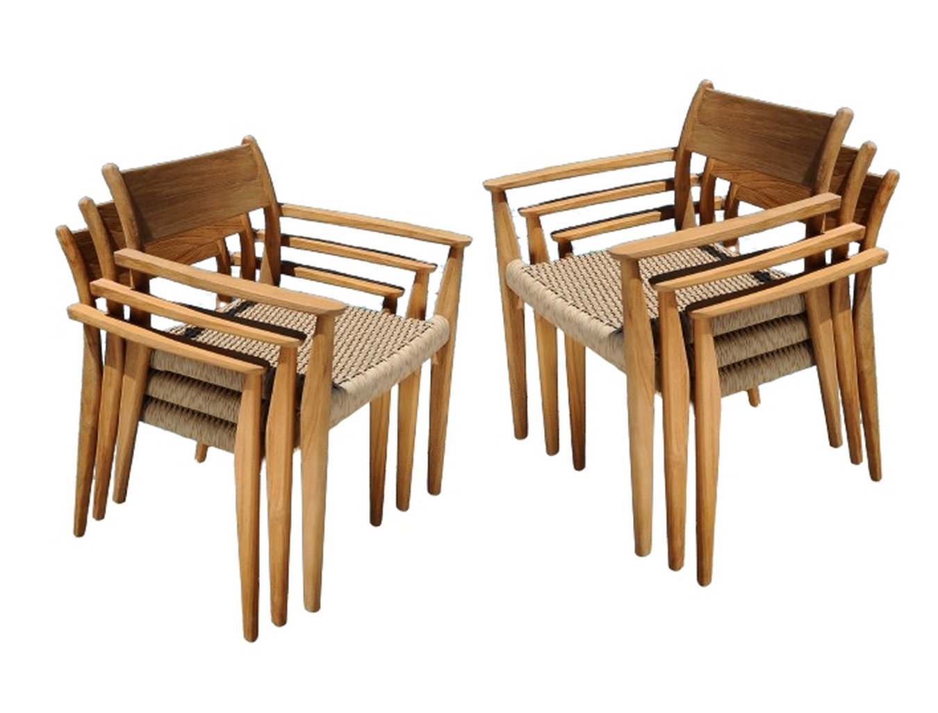 Teak Smith Qty 6 - Grade-A Teak Wood Luxurious Solo / Single Amilo ...