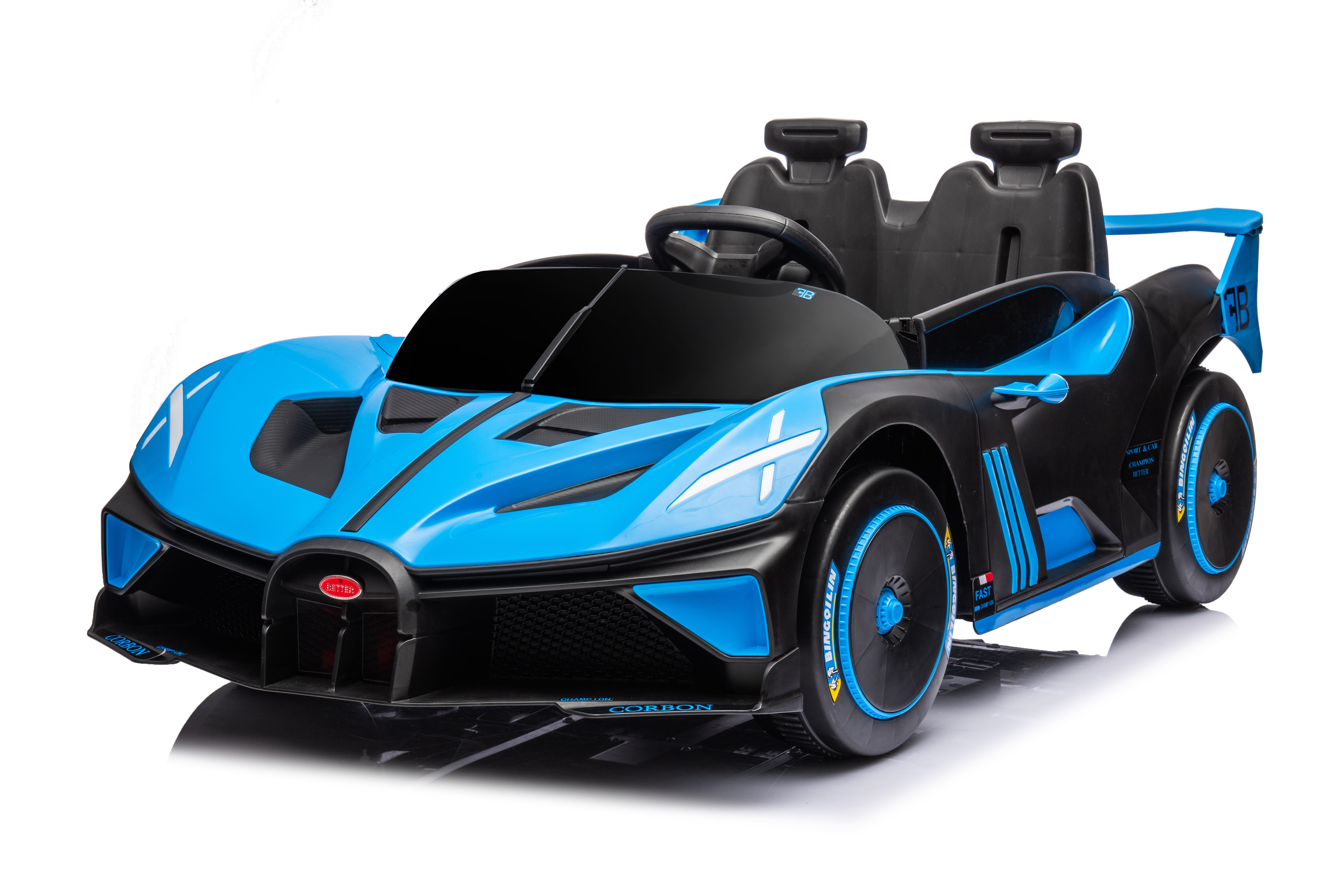 Vivicreate 12V 2-Seater Kids Ride on Car Truck with Remote | Wayfair