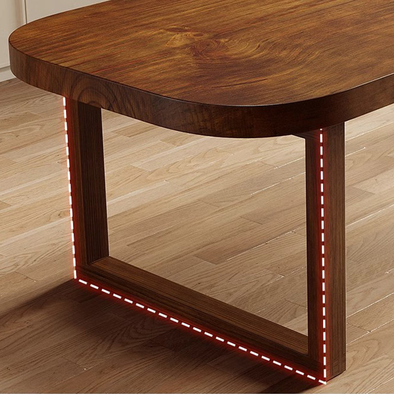 Millwood Pines Dawnyelle Rectangular Dining Table & Reviews | Wayfair