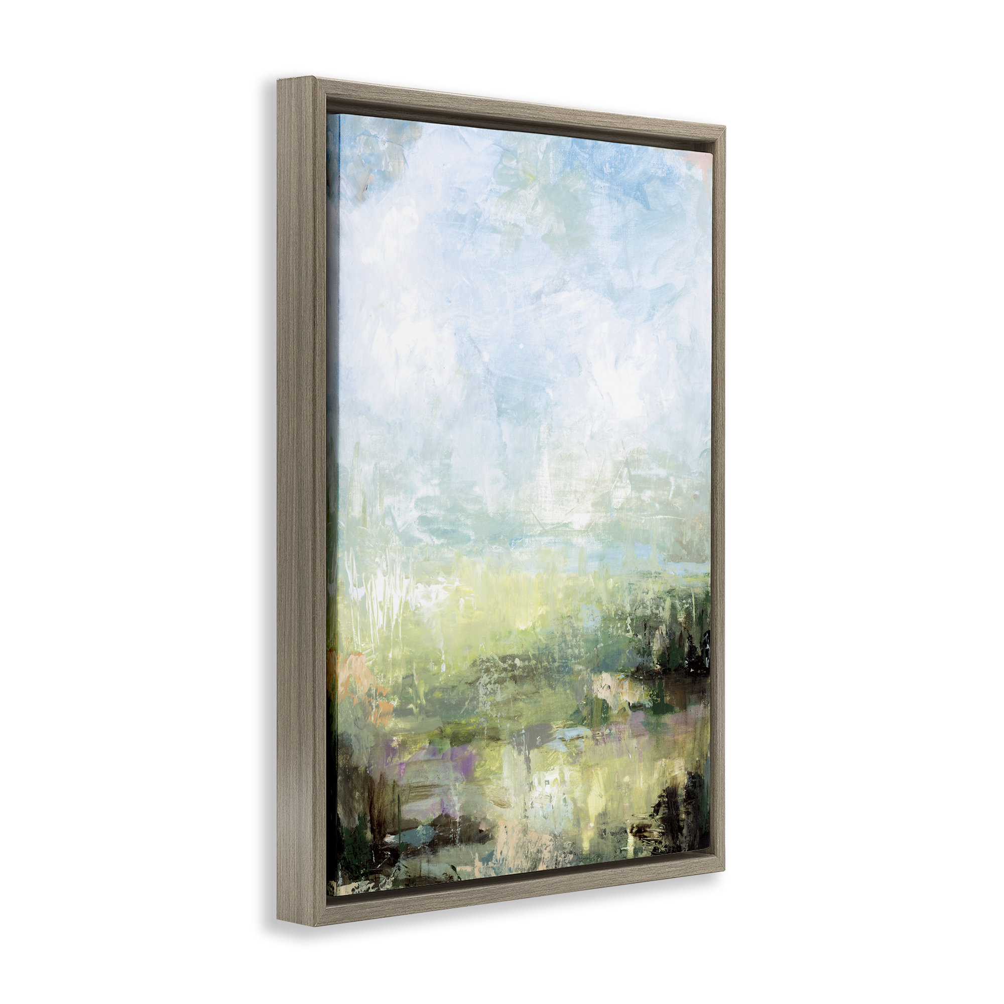 Winston Porter Emerald Coast Landscape Floating Frame, design by Wani ...