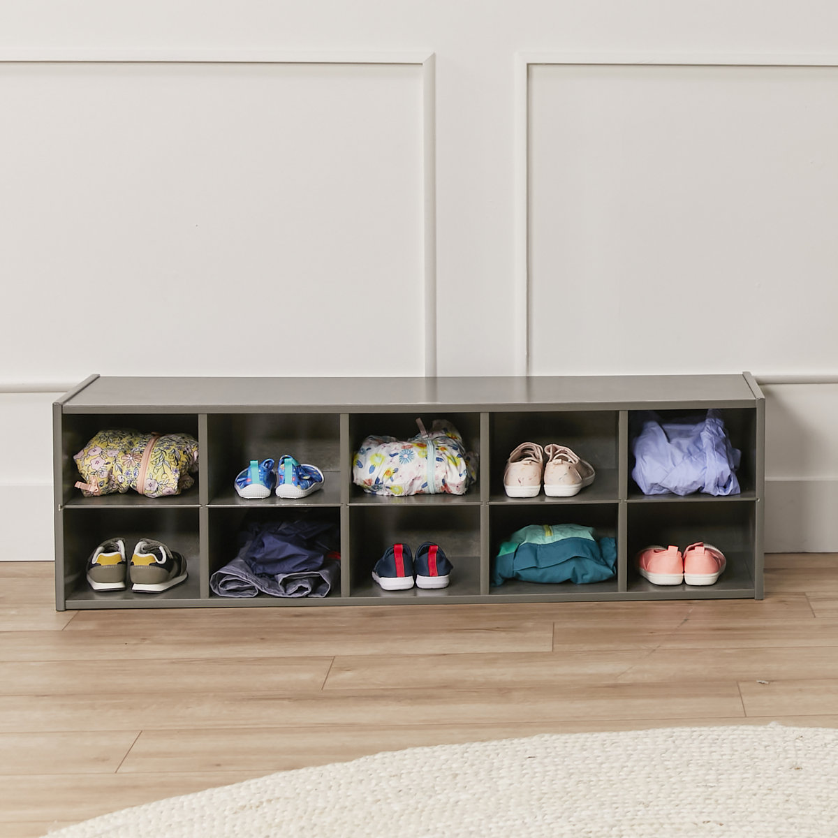 ECR4Kids Streamline 10 Cubby Tray Storage Cabinet, 2x5 | Wayfair