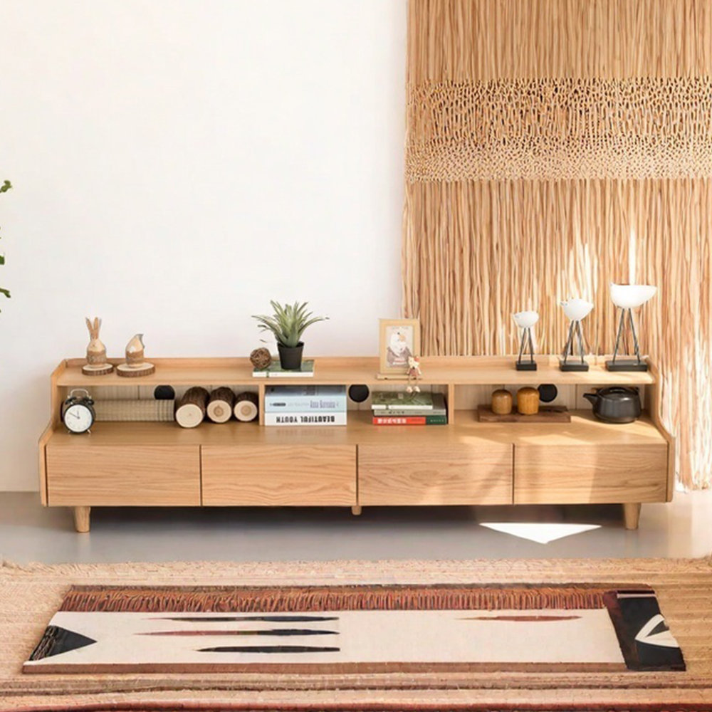 Orxva Galaxy Design sense storage solid wood TV cabinet | Wayfair