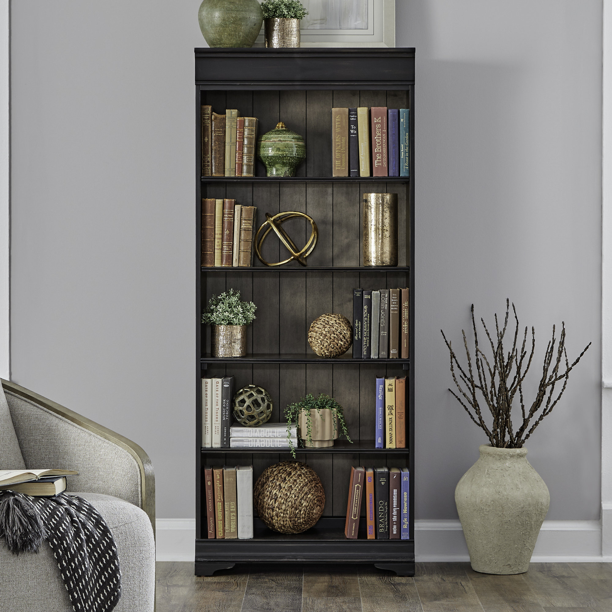 Williston Forge Juiliana 72 Inch Bookcase (RTA) | Wayfair
