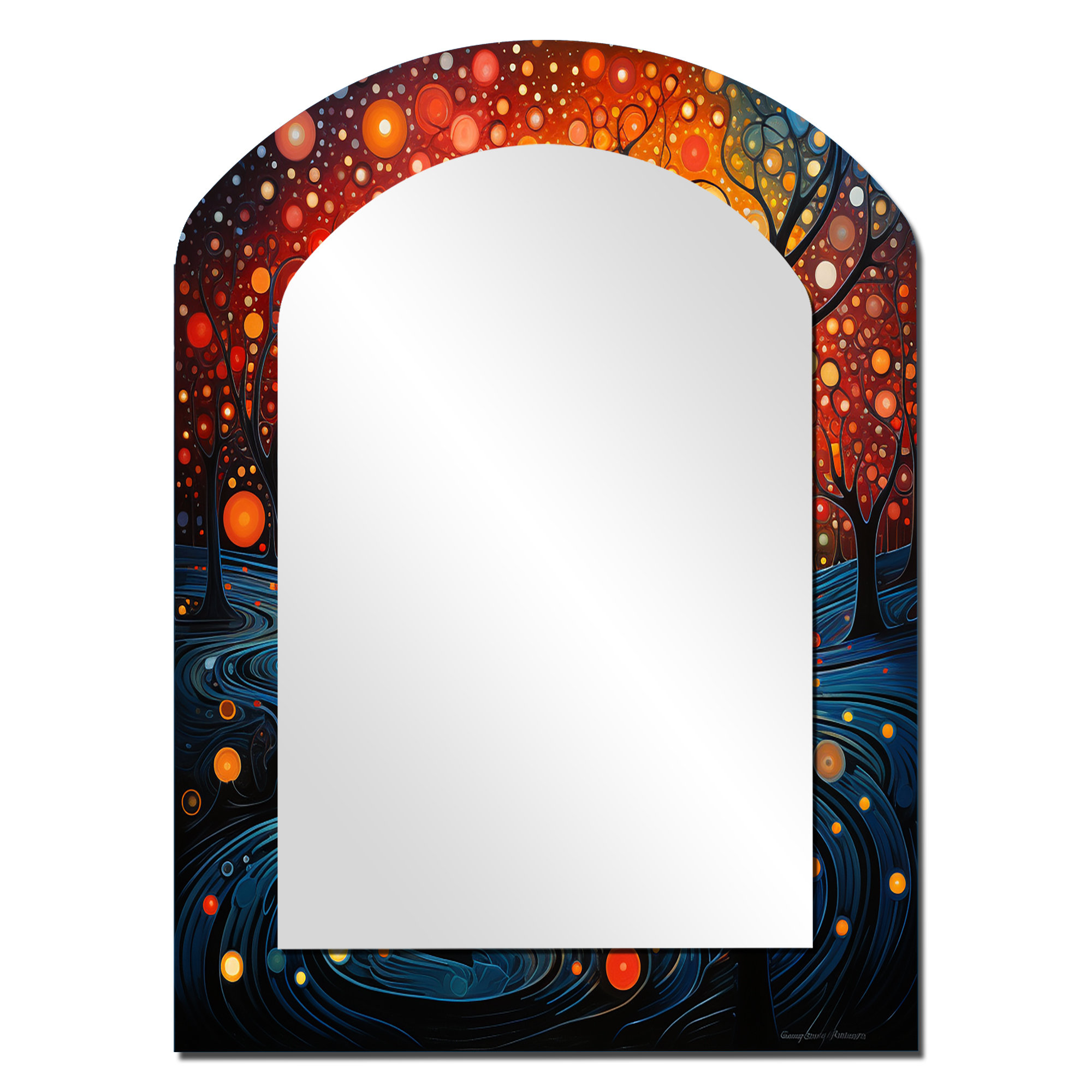 Dakota Fields Colorful Meditation Transcendence Pointillism Dot ...