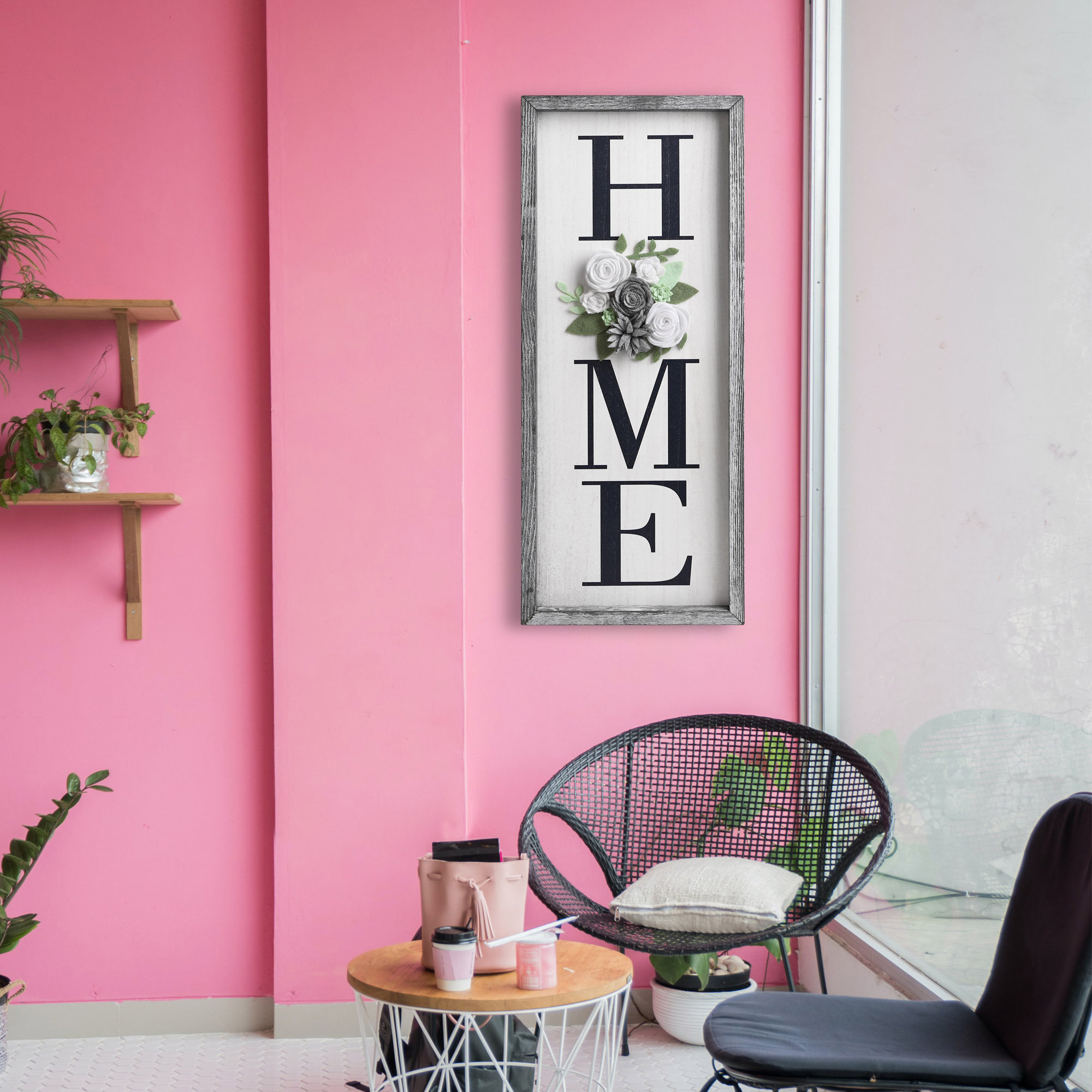 Gracie Oaks Vertical Sign Wall Décor - Wayfair Canada