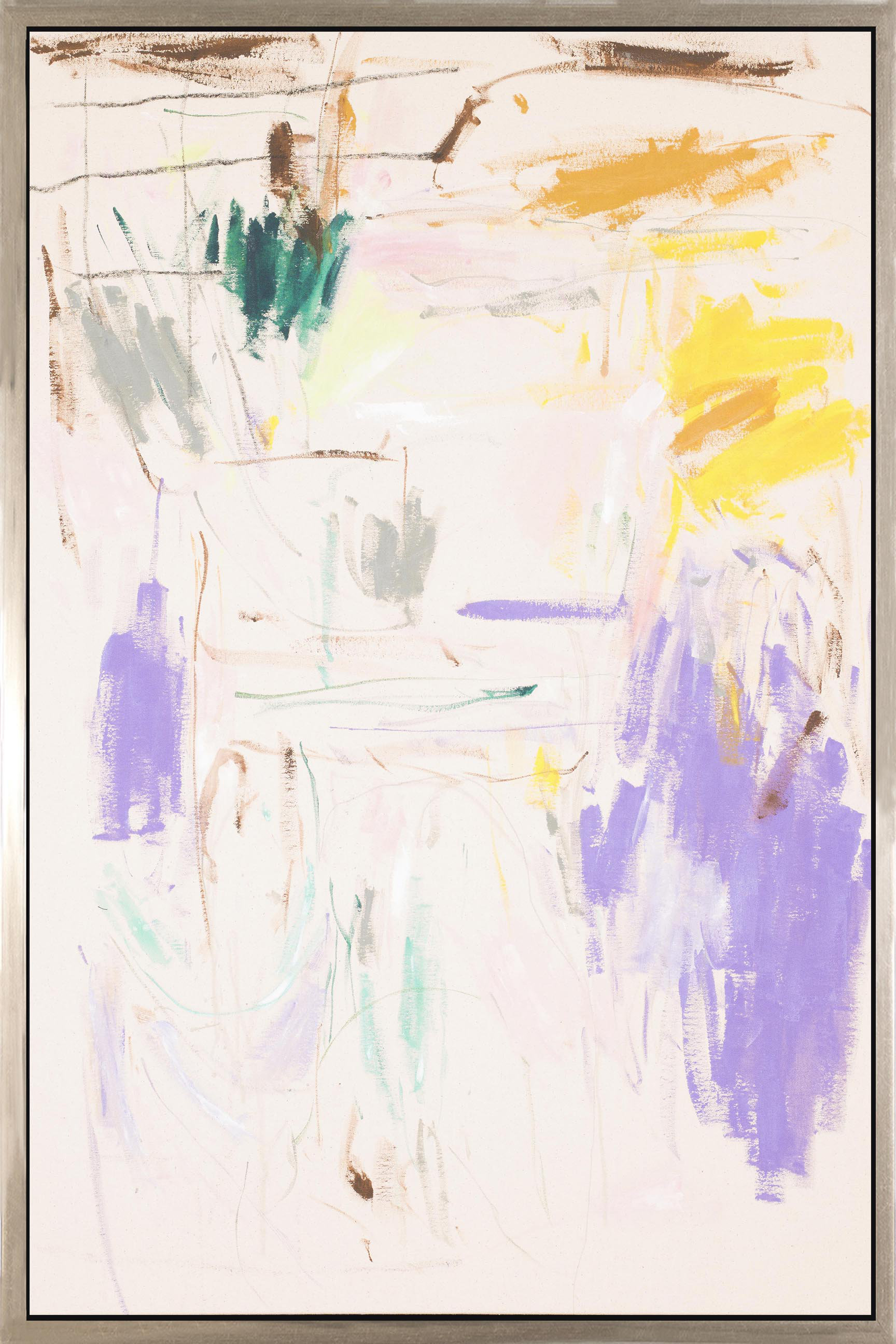 CHC Art, Inc. Sweet Scent - Floater Frame Painting on Canvas | Wayfair